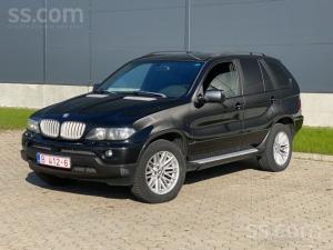 Melns BMW X5 2005 Rīga, ar dzinēja tilpumu 3.00 L un nobraukumu 412 tūkst. km par 4990 €, foto 1 vietnē AUTOMOTO.COM.LV