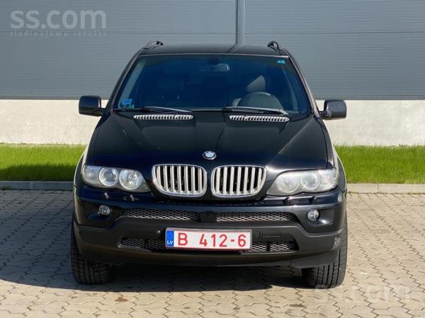 Melns BMW X5 2005 Rīga, ar dzinēja tilpumu 3.00 L un nobraukumu 412 tūkst. km par 4990 €, foto 4 vietnē AUTOMOTO.COM.LV