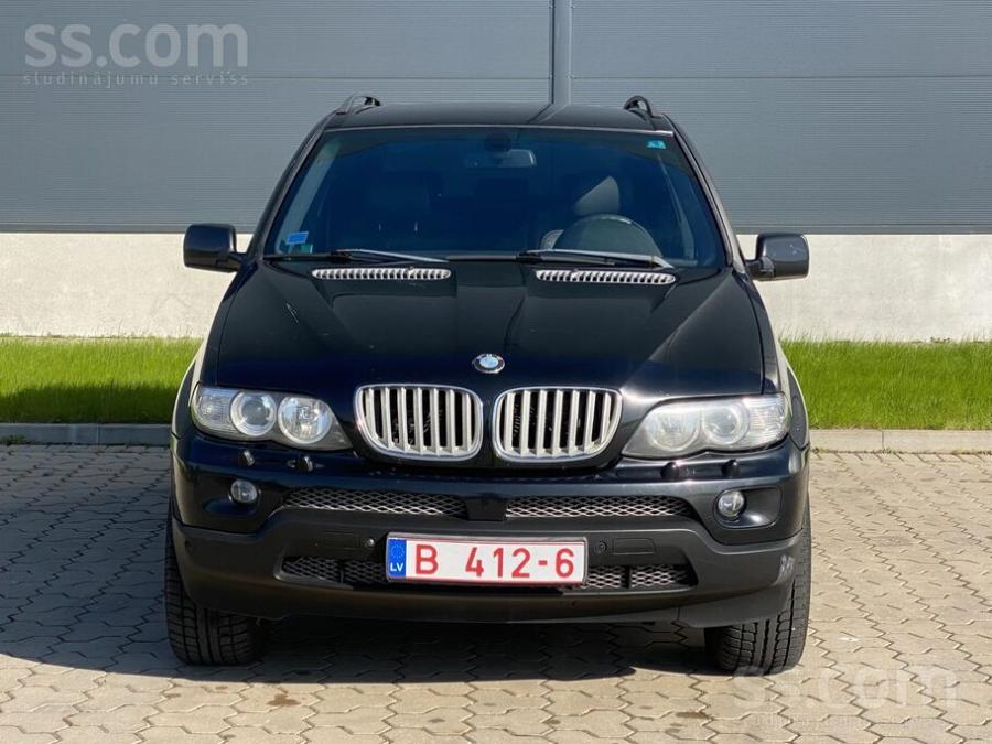 Melns BMW X5 2005 Rīga, ar dzinēja tilpumu 3.00 L un nobraukumu 412 tūkst. km par 4990 €, foto 4 vietnē AUTOMOTO.COM.LV