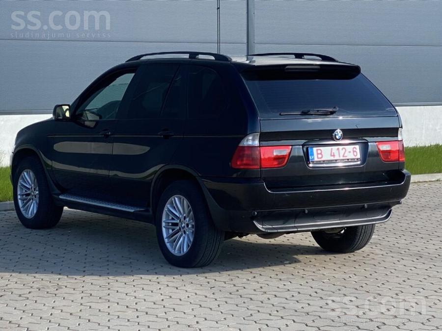 Melns BMW X5 2005 Rīga, ar dzinēja tilpumu 3.00 L un nobraukumu 412 tūkst. km par 4990 €, foto 6 vietnē AUTOMOTO.COM.LV