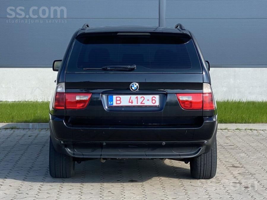 Melns BMW X5 2005 Rīga, ar dzinēja tilpumu 3.00 L un nobraukumu 412 tūkst. km par 4990 €, foto 7 vietnē AUTOMOTO.COM.LV