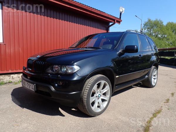 Black BMW X5 2005 in Liepaja, with an engine capacity of 3.00 L and mileage of 434 thousand km for 15500 €, photo 4 on AUTOMOTO.COM.LV