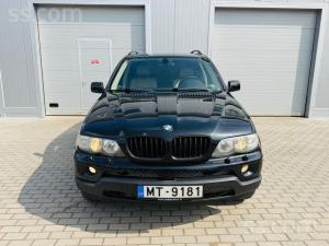 Black BMW X5 2005 in Riga, with an engine capacity of 3.00 L and mileage of 0 thousand km for 4900 €, photo 2 on AUTOMOTO.COM.LV