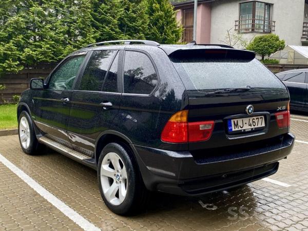 Melns BMW X5 2005 Rīga, ar dzinēja tilpumu 3.00 L un nobraukumu 260 tūkst. km par 4750 €, foto 4 vietnē AUTOMOTO.COM.LV
