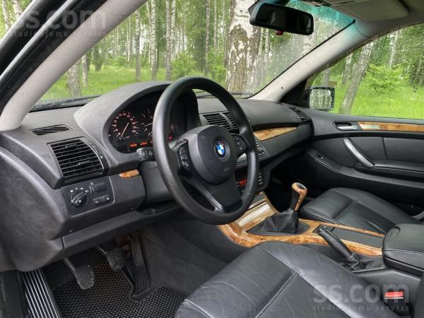 Melns BMW X5 2005 Rīga, ar dzinēja tilpumu 3.00 L un nobraukumu 260 tūkst. km par 4750 €, foto 7 vietnē AUTOMOTO.COM.LV