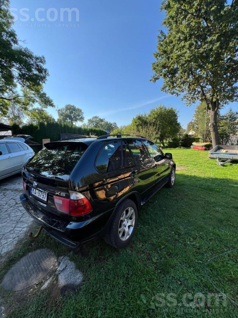 Melns BMW X5 2005 Jelgava, ar dzinēja tilpumu 3.00 L un nobraukumu 350 tūkst. km par 3300 €, foto 2 vietnē AUTOMOTO.COM.LV