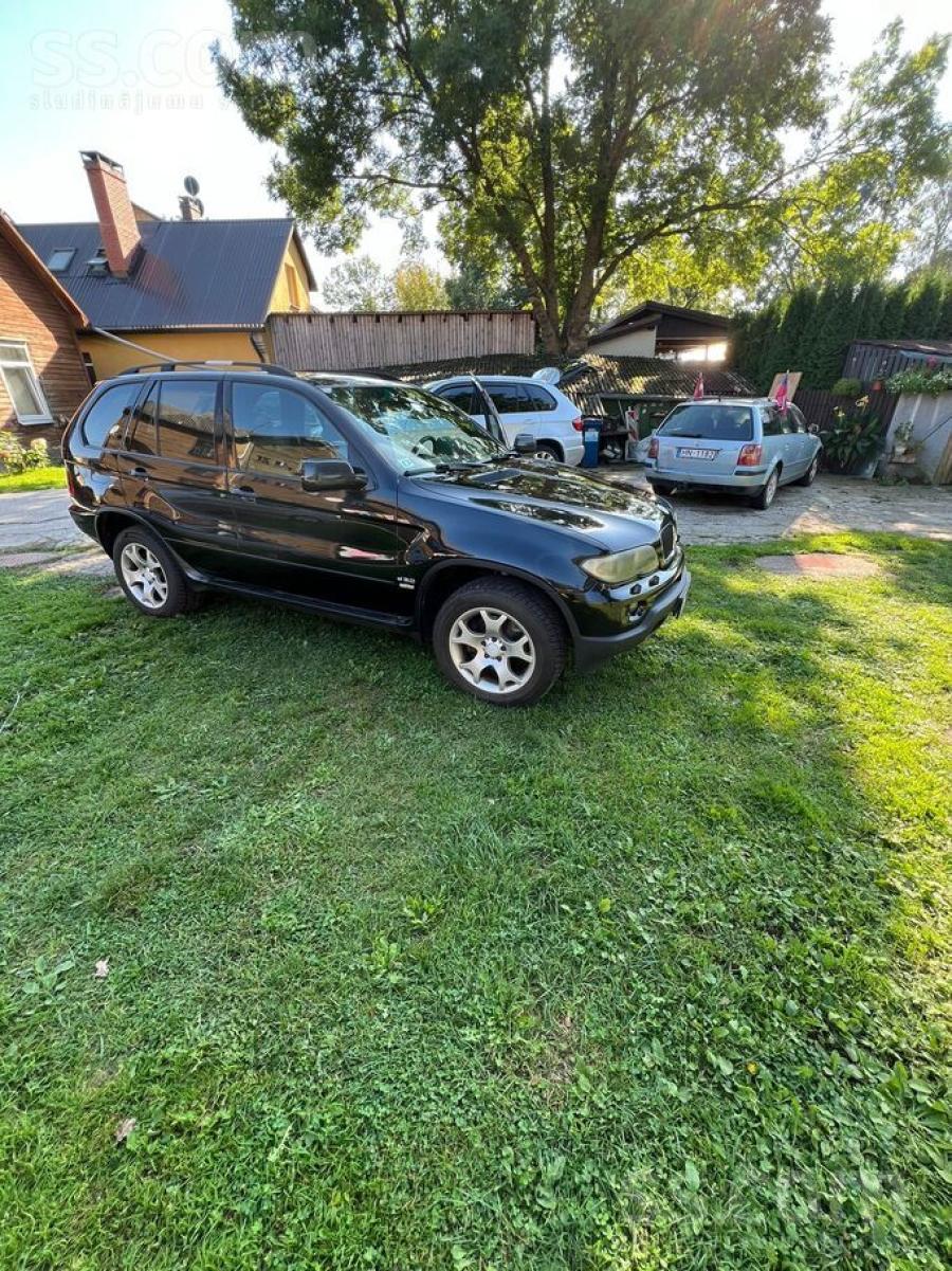 Melns BMW X5 2005 Jelgava, ar dzinēja tilpumu 3.00 L un nobraukumu 350 tūkst. km par 3300 €, foto 4 vietnē AUTOMOTO.COM.LV