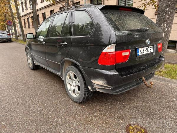 Melns BMW X5 2005 Jelgava, ar dzinēja tilpumu 3.00 L un nobraukumu 350 tūkst. km par 3300 €, foto 5 vietnē AUTOMOTO.COM.LV