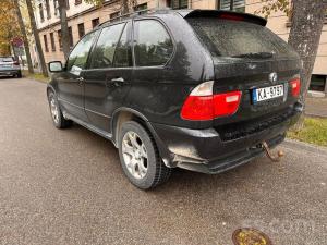 Melns BMW X5 2005 Jelgava, ar dzinēja tilpumu 3.00 L un nobraukumu 350 tūkst. km par 3300 €, foto 5 vietnē AUTOMOTO.COM.LV