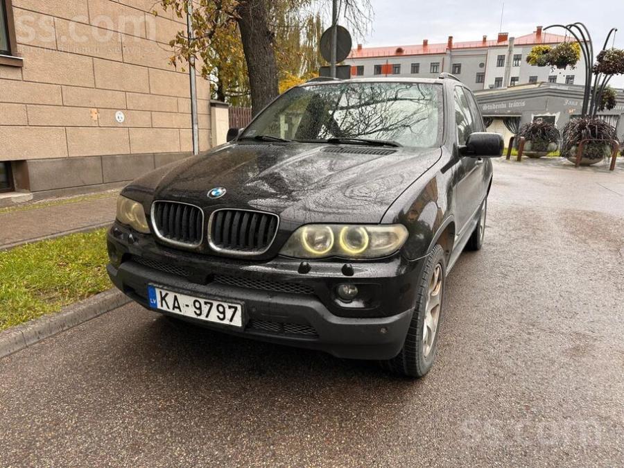 Melns BMW X5 2005 Jelgava, ar dzinēja tilpumu 3.00 L un nobraukumu 350 tūkst. km par 3300 €, foto 10 vietnē AUTOMOTO.COM.LV