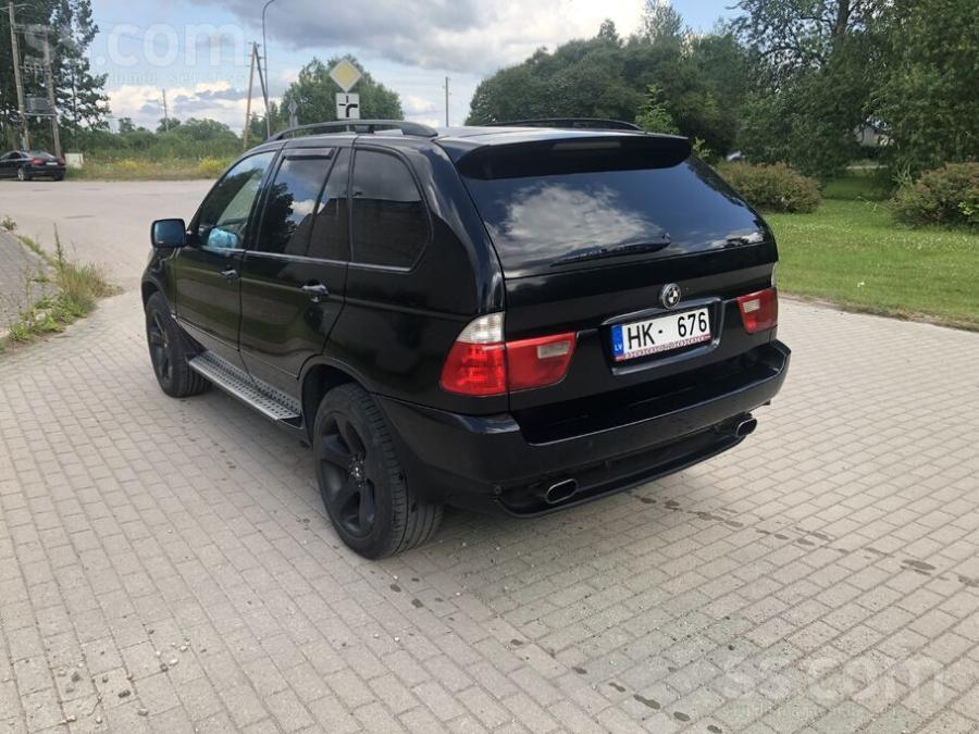 Melns BMW X5 2005 Ventspils, ar dzinēja tilpumu 3.00 L un nobraukumu 333 tūkst. km par 4850 €, foto 4 vietnē AUTOMOTO.COM.LV