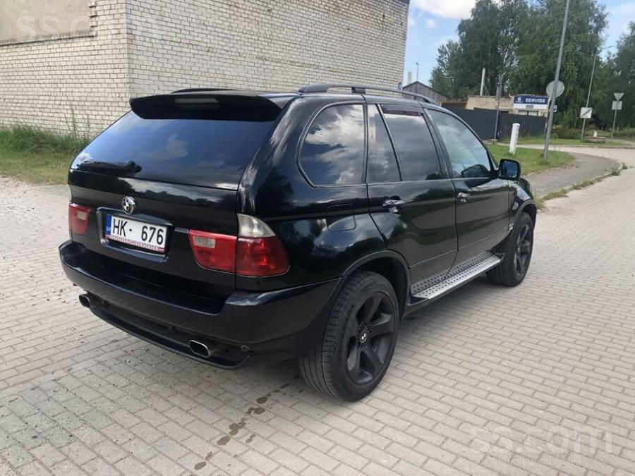 Melns BMW X5 2005 Ventspils, ar dzinēja tilpumu 3.00 L un nobraukumu 333 tūkst. km par 4850 €, foto 5 vietnē AUTOMOTO.COM.LV