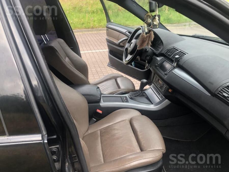 Melns BMW X5 2005 Ventspils, ar dzinēja tilpumu 3.00 L un nobraukumu 333 tūkst. km par 4850 €, foto 9 vietnē AUTOMOTO.COM.LV