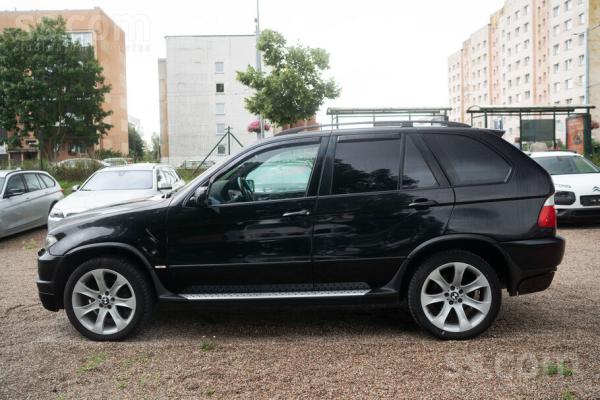 Melns BMW X5 2005 Liepāja, ar dzinēja tilpumu 3.00 L un nobraukumu 368 tūkst. km par 4990 €, foto 7 vietnē AUTOMOTO.COM.LV
