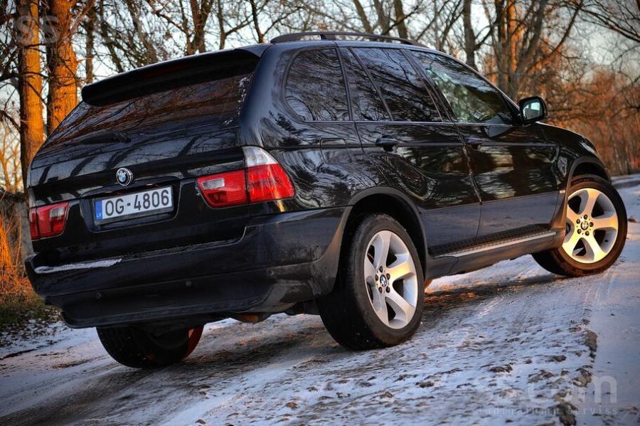 Melns BMW X5 2005 Rīga, ar dzinēja tilpumu 3.00 L un nobraukumu 302 tūkst. km par 8990 €, foto 6 vietnē AUTOMOTO.COM.LV