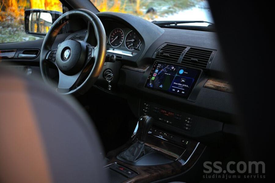 Melns BMW X5 2005 Rīga, ar dzinēja tilpumu 3.00 L un nobraukumu 302 tūkst. km par 8990 €, foto 15 vietnē AUTOMOTO.COM.LV