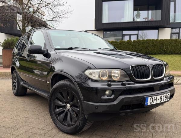 Melns BMW X5 2005 Rīga, ar dzinēja tilpumu 3.00 L un nobraukumu 0 tūkst. km par 5000 €, foto 1 vietnē AUTOMOTO.COM.LV