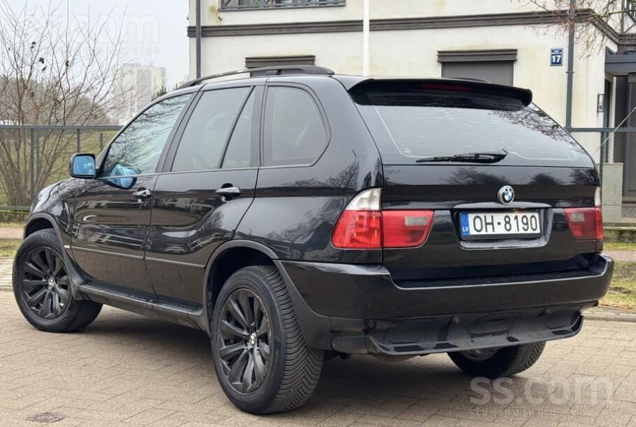 Melns BMW X5 2005 Rīga, ar dzinēja tilpumu 3.00 L un nobraukumu 0 tūkst. km par 5000 €, foto 6 vietnē AUTOMOTO.COM.LV