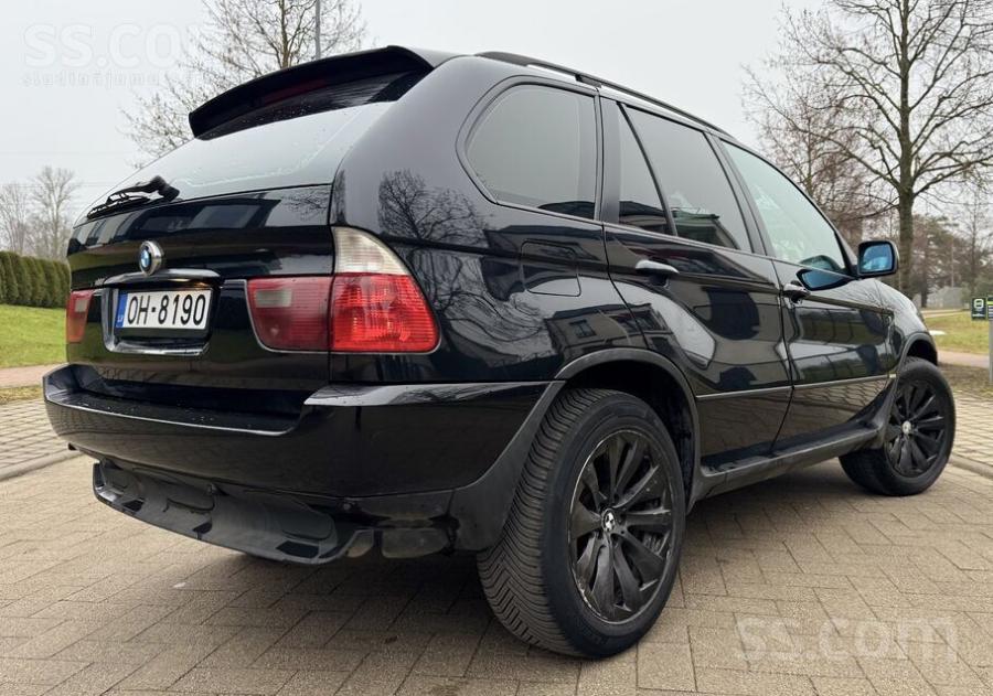 Melns BMW X5 2005 Rīga, ar dzinēja tilpumu 3.00 L un nobraukumu 0 tūkst. km par 5000 €, foto 10 vietnē AUTOMOTO.COM.LV