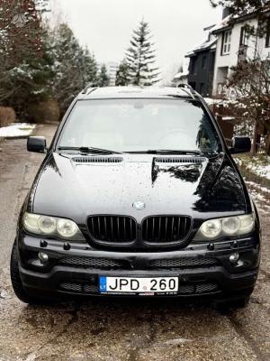 Melns BMW X5 2005 Viļņa, ar dzinēja tilpumu 3.00 L un nobraukumu 289 tūkst. km par 3900 €, foto 3 vietnē AUTOMOTO.COM.LV