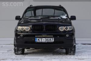 Black BMW X5 2005 in Riga, with an engine capacity of 3.00 L and mileage of 0 thousand km for 5495 €, photo 3 on AUTOMOTO.COM.LV