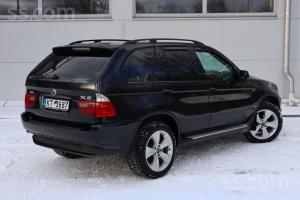 Black BMW X5 2005 in Riga, with an engine capacity of 3.00 L and mileage of 0 thousand km for 5495 €, photo 7 on AUTOMOTO.COM.LV