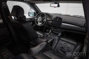 Black BMW X5 2005 in Riga, with an engine capacity of 3.00 L and mileage of 0 thousand km for 5495 €, photo 18 on AUTOMOTO.COM.LV