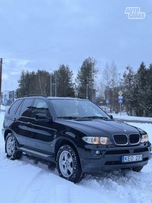 Black BMW X5 2005 in Vilnius, with an engine capacity of 3.00 L and mileage of 435 thousand km for 5000 €, photo  on AUTOMOTO.COM.LV