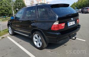 Melns BMW X5 2005 Rīga, ar dzinēja tilpumu 3.00 L un nobraukumu 317 tūkst. km par 6300 €, foto  vietnē AUTOMOTO.COM.LV