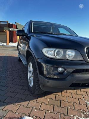 Black BMW X5 2005 in Vilnius, with an engine capacity of 2.99 L and mileage of 310 thousand km for 5000 €, photo  on AUTOMOTO.COM.LV