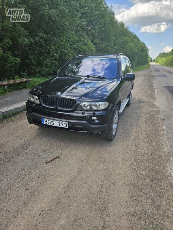 Black BMW X5 2005 in Telschi, with an engine capacity of 3.00 L and mileage of 490 thousand km for 4500 €, photo 1 on AUTOMOTO.COM.LV