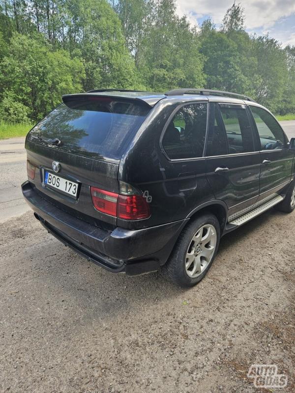 Black BMW X5 2005 in Telschi, with an engine capacity of 3.00 L and mileage of 490 thousand km for 4500 €, photo 2 on AUTOMOTO.COM.LV