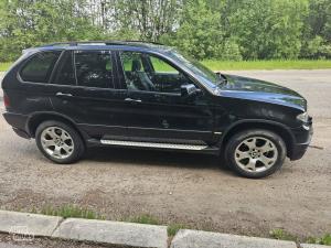 Black BMW X5 2005 in Telschi, with an engine capacity of 3.00 L and mileage of 490 thousand km for 4500 €, photo 4 on AUTOMOTO.COM.LV
