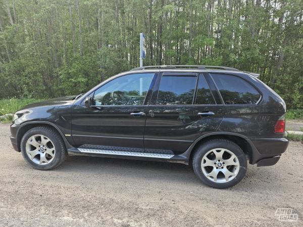 Black BMW X5 2005 in Telschi, with an engine capacity of 3.00 L and mileage of 490 thousand km for 4500 €, photo 6 on AUTOMOTO.COM.LV
