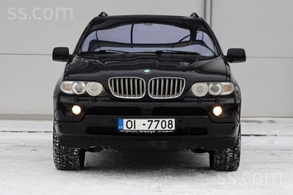 Melns BMW X5 2005 Rīga, ar dzinēja tilpumu 3.00 L un nobraukumu 0 tūkst. km par 4995 €, foto 2 vietnē AUTOMOTO.COM.LV