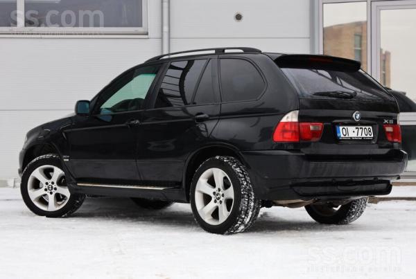 Melns BMW X5 2005 Rīga, ar dzinēja tilpumu 3.00 L un nobraukumu 0 tūkst. km par 4995 €, foto 4 vietnē AUTOMOTO.COM.LV