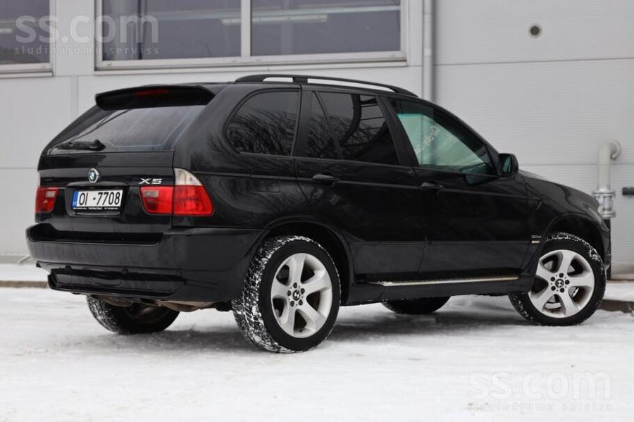 Melns BMW X5 2005 Rīga, ar dzinēja tilpumu 3.00 L un nobraukumu 0 tūkst. km par 4995 €, foto 5 vietnē AUTOMOTO.COM.LV