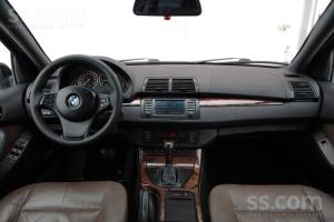 Melns BMW X5 2005 Rīga, ar dzinēja tilpumu 3.00 L un nobraukumu 0 tūkst. km par 4995 €, foto 6 vietnē AUTOMOTO.COM.LV