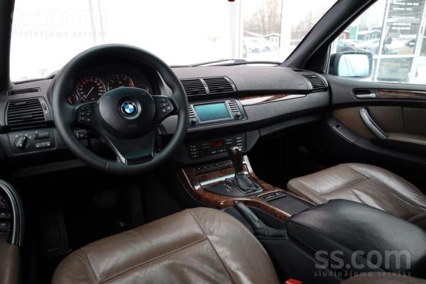Melns BMW X5 2005 Rīga, ar dzinēja tilpumu 3.00 L un nobraukumu 0 tūkst. km par 4995 €, foto 7 vietnē AUTOMOTO.COM.LV
