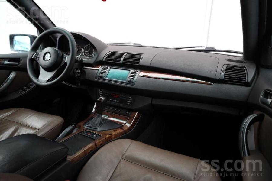Melns BMW X5 2005 Rīga, ar dzinēja tilpumu 3.00 L un nobraukumu 0 tūkst. km par 4995 €, foto 11 vietnē AUTOMOTO.COM.LV