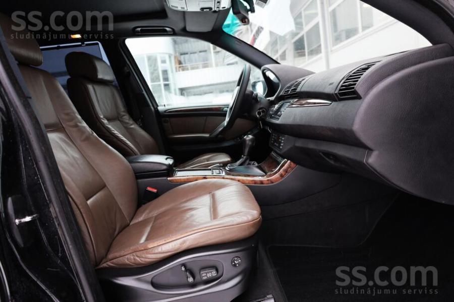 Melns BMW X5 2005 Rīga, ar dzinēja tilpumu 3.00 L un nobraukumu 0 tūkst. km par 4995 €, foto 13 vietnē AUTOMOTO.COM.LV