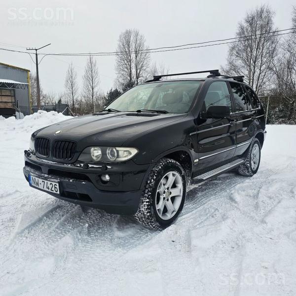 Melns BMW X5 2005 Rīga, ar dzinēja tilpumu 3.00 L un nobraukumu 385 tūkst. km par 4850 €, foto 1 vietnē AUTOMOTO.COM.LV