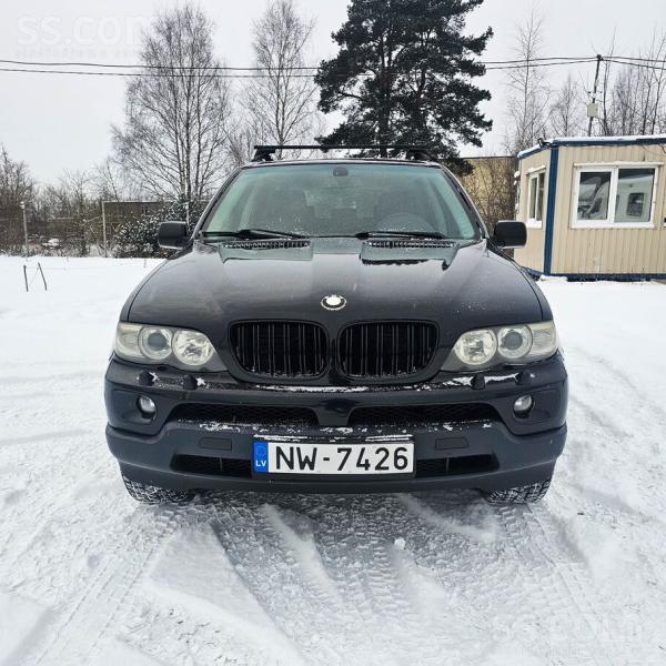 Melns BMW X5 2005 Rīga, ar dzinēja tilpumu 3.00 L un nobraukumu 385 tūkst. km par 4850 €, foto 2 vietnē AUTOMOTO.COM.LV