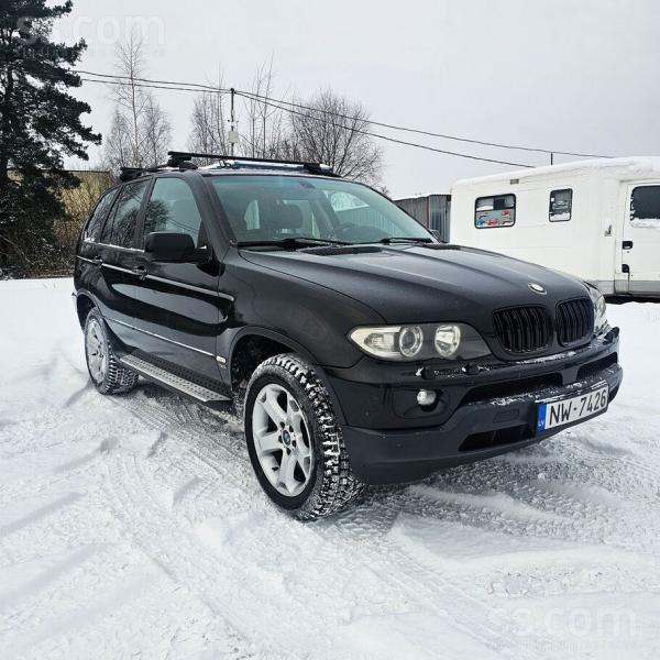Melns BMW X5 2005 Rīga, ar dzinēja tilpumu 3.00 L un nobraukumu 385 tūkst. km par 4850 €, foto 3 vietnē AUTOMOTO.COM.LV
