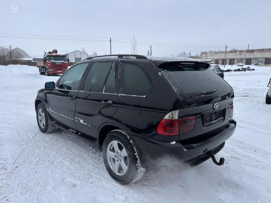Melns BMW X5 2005 Kelmė, ar dzinēja tilpumu 2.99 L un nobraukumu 270 tūkst. km par 3400 €, foto 7 vietnē AUTOMOTO.COM.LV