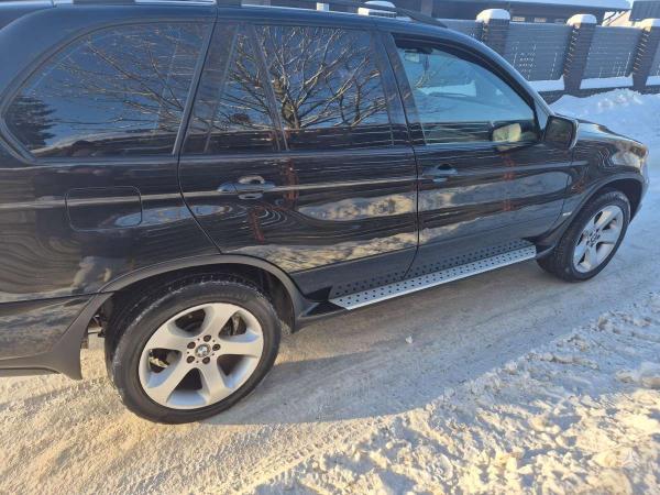 Melns BMW X5 2005 Kauņa, ar dzinēja tilpumu 3.00 L un nobraukumu 299 tūkst. km par 3999 €, foto 5 vietnē AUTOMOTO.COM.LV