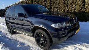 Black BMW X5 2005 in Kaunas, with an engine capacity of 2.99 L and mileage of 317 thousand km for 6450 €, photo  on AUTOMOTO.COM.LV