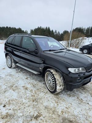 Black BMW X5 2005 in Narva, with an engine capacity of 4.80 L and mileage of 282 thousand km for 9300 €, photo 3 on AUTOMOTO.COM.LV