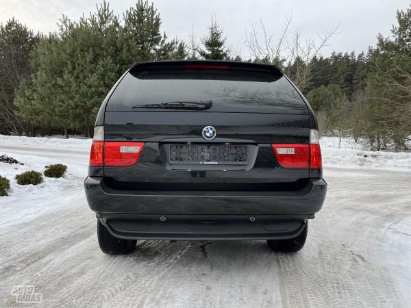 Black BMW X5 2005 in Vilnius, with an engine capacity of 3.00 L and mileage of 347 thousand km for 5999 €, photo 9 on AUTOMOTO.COM.LV