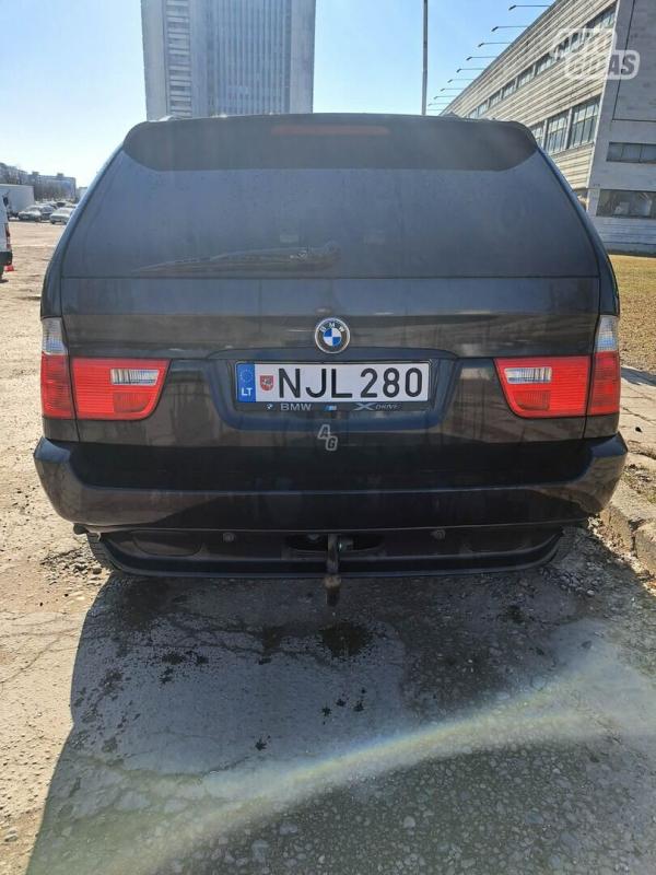 Melns BMW X5 2005 Viļņa, ar dzinēja tilpumu 3.00 L un nobraukumu 397 tūkst. km par 5700 €, foto 2 vietnē AUTOMOTO.COM.LV